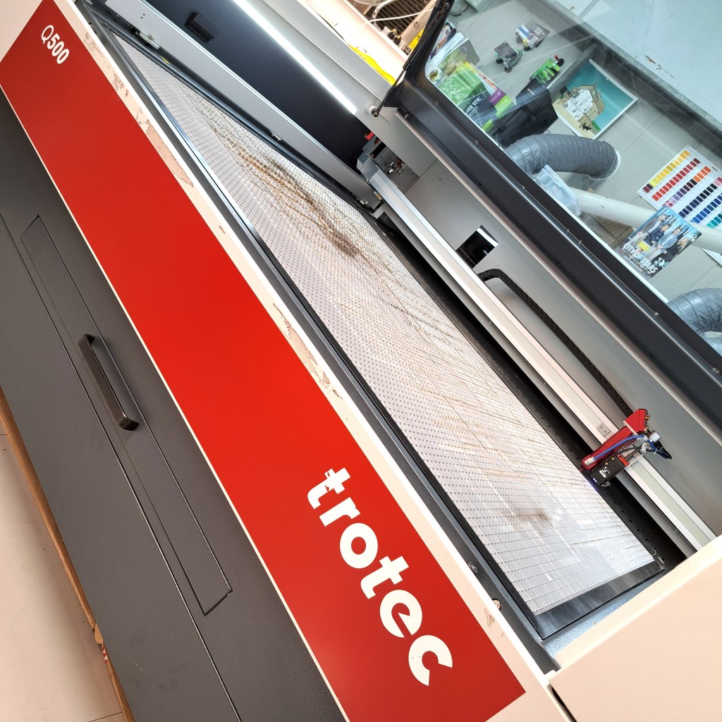 Laser benefits for local printer - Minuteman Press Bath